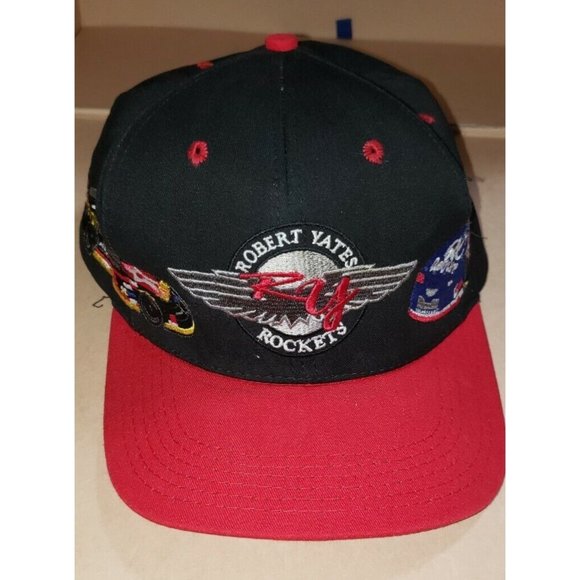 Chase | Accessories | Vintage Robert Yates Rockets Racing Black And Red ...